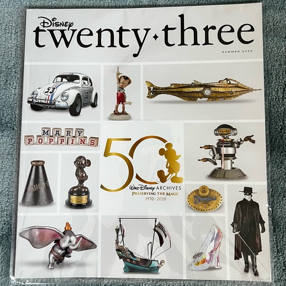 Disney | Other | Disney Archives 5th Anniversary Collectible Magazine ...